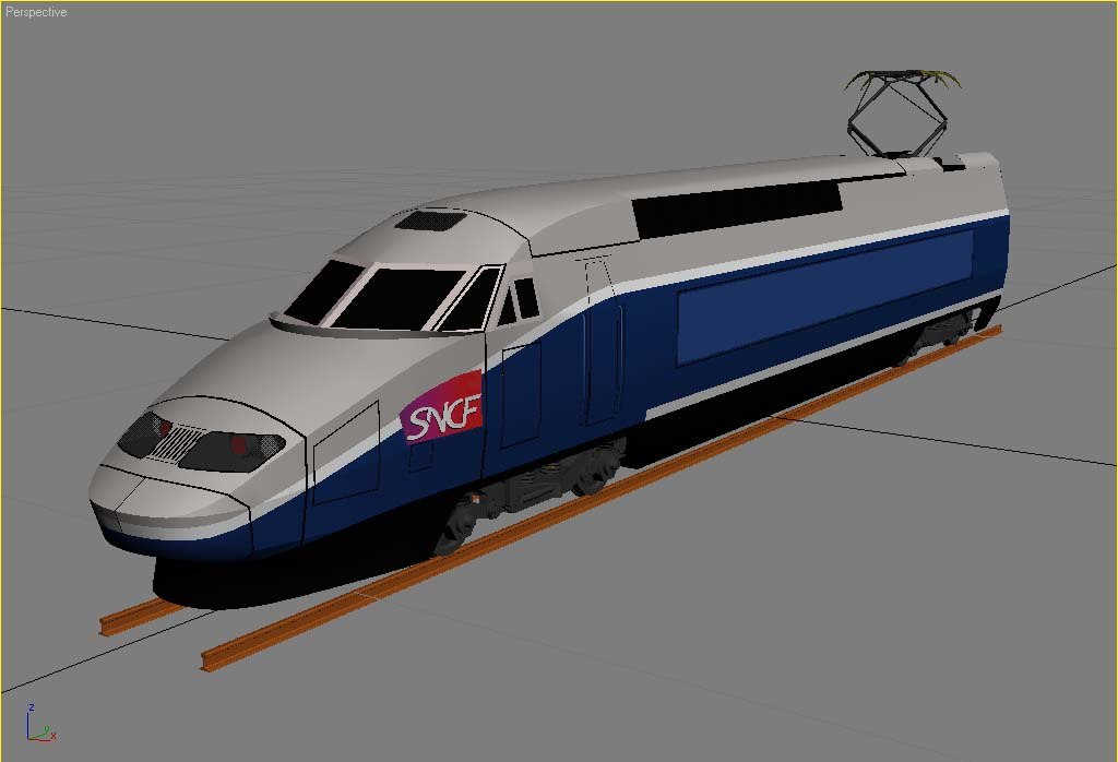 tgv 3d max