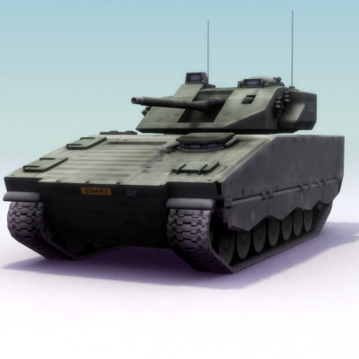 3D max CV9030 CV90 IFV