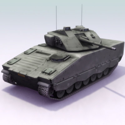 3D max CV9030 CV90 IFV