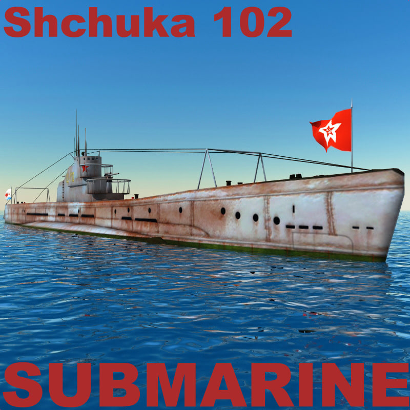 submarine shchuka 102 3ds