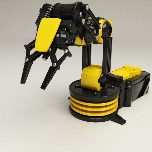 3ds max edge robotic arm kit