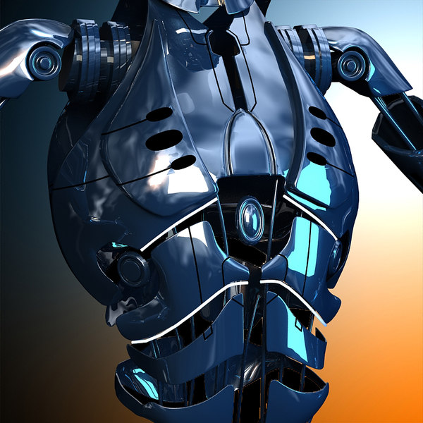 3d terminator tx woman body model