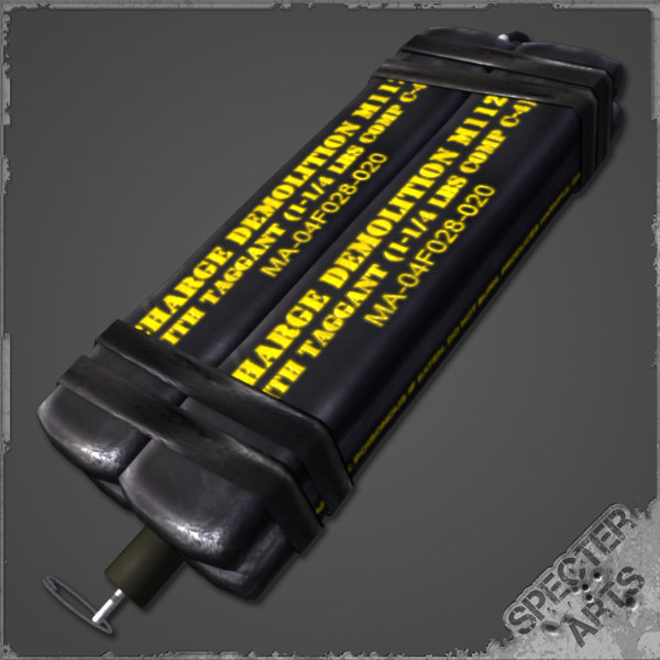 3d charge m112 c4 model