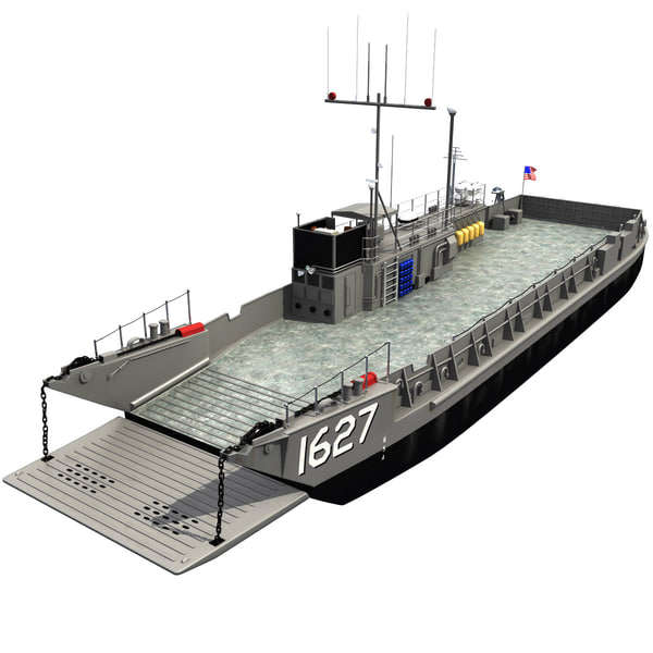 3ds max landing craft utility lcu