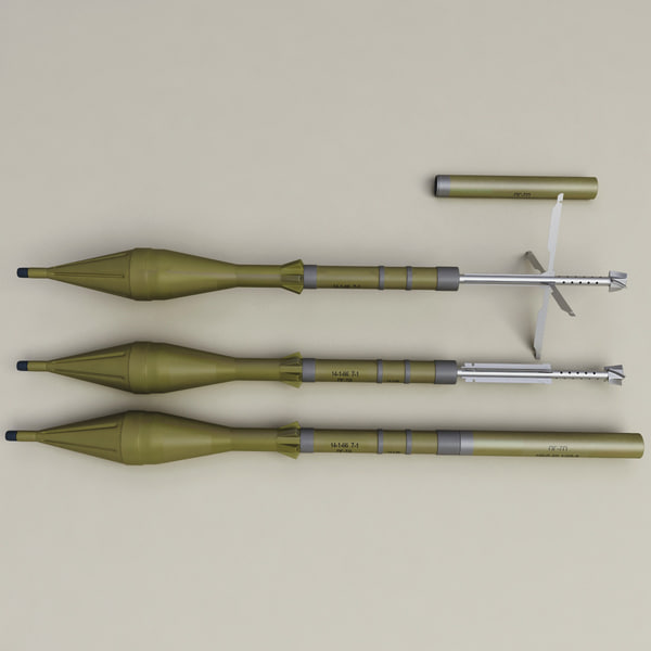 rpg grenade pg 7v 3d lwo