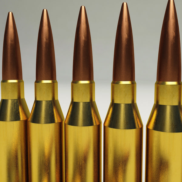 cartridge 5 45x39 3d model