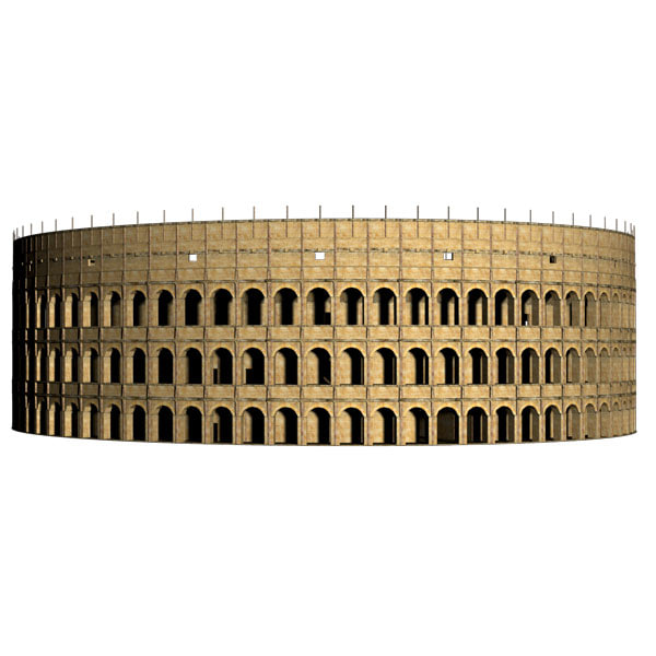 roman colosseum 3d model
