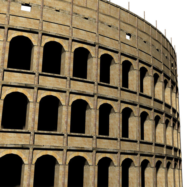 roman colosseum 3d model