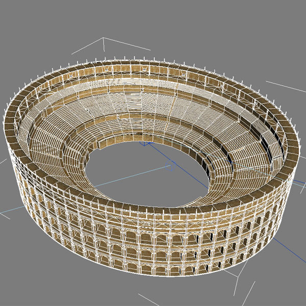 roman colosseum 3d model
