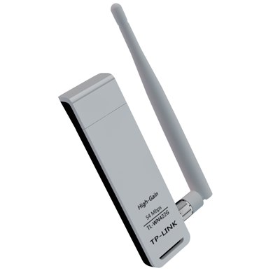 tp link antenna usb 3d model