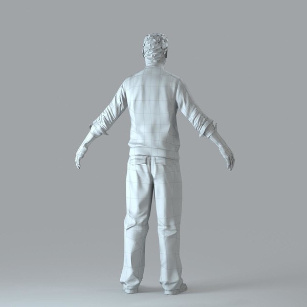 3ds max character human