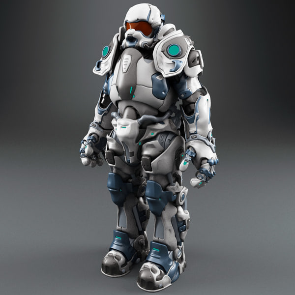 3d robot v3 model