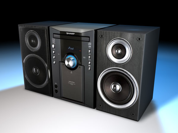 maya sharp shelf stereo