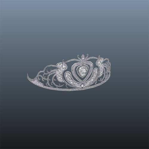 3d model tiara crown