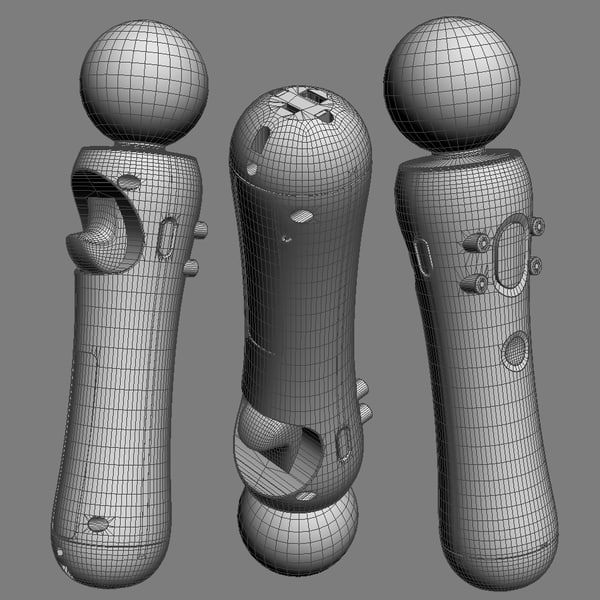 maya sony playstation controller