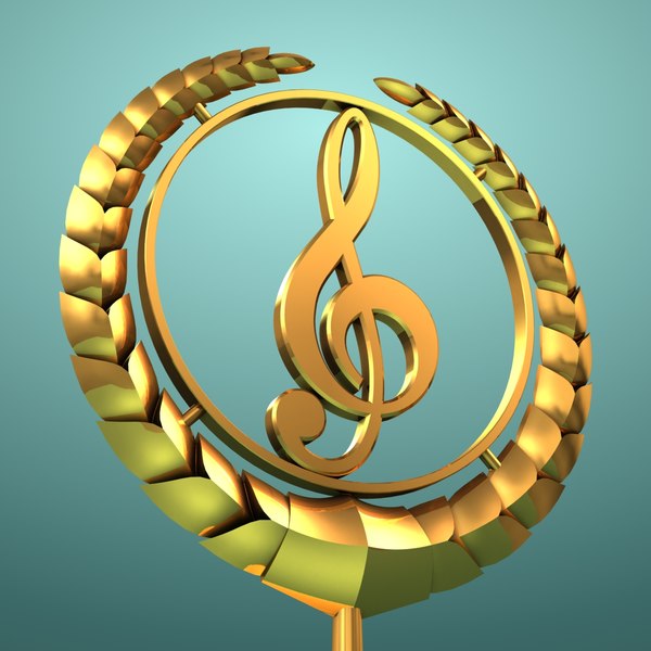 3d music logo