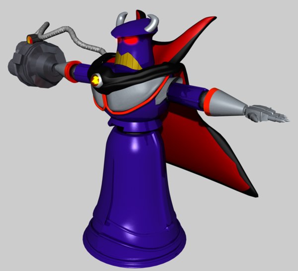 evil emperor zurg c4d