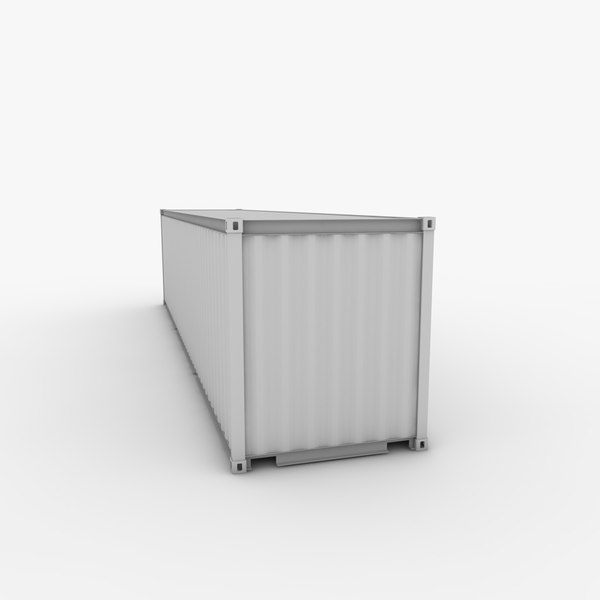 shipping container 3d 3ds