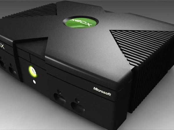 original xbox video 3d model