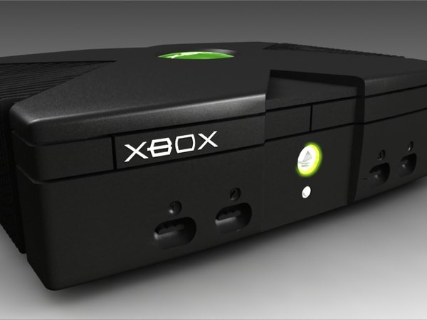 original xbox video 3d model