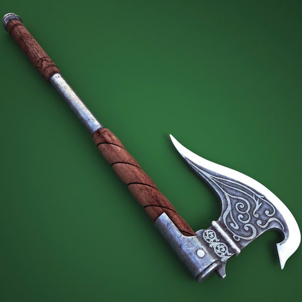 3d medieval axes v2