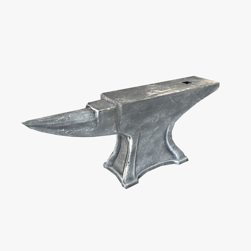 obj blacksmith anvil