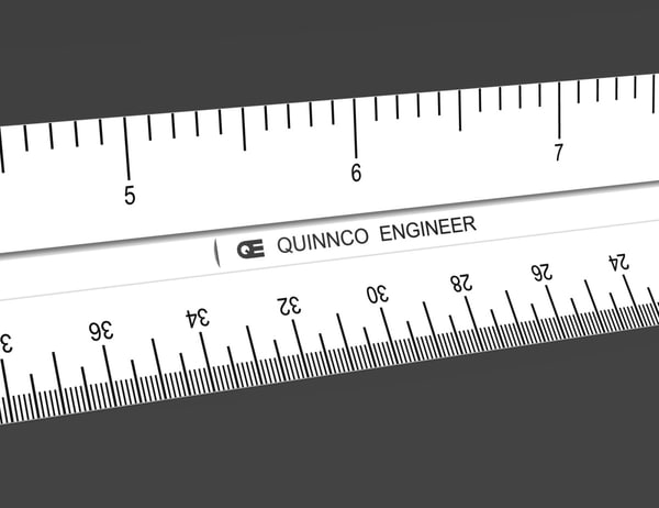 engineer scale ruler 3d model
