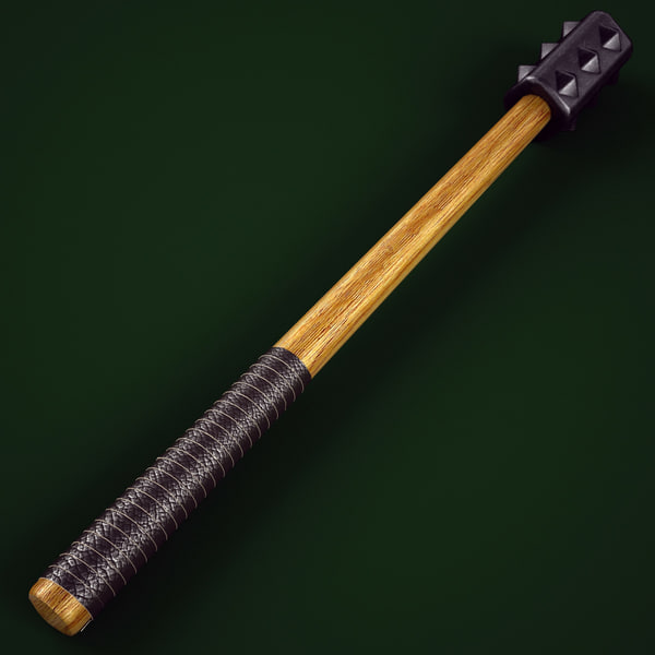 c4d medieval mace v6