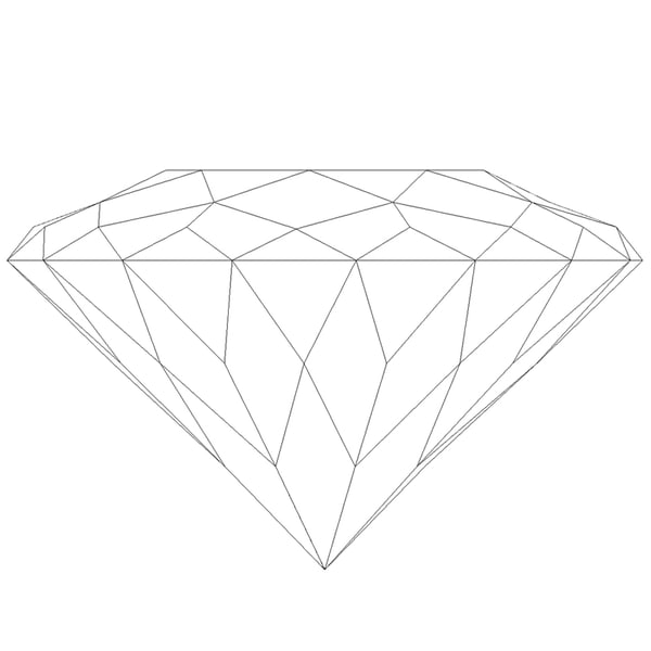 realistic diamond jewel 3d 3ds