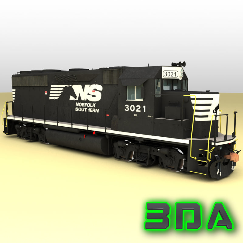 max emd gp40 2 railroad engines
