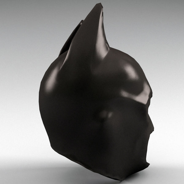 3d model of batman mask