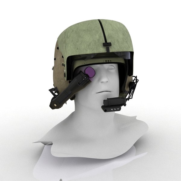 3ds apache ah 64 pilot helmet