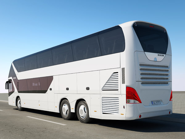 3d model neoplan skyliner 2011