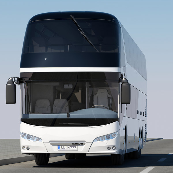 3d model neoplan skyliner 2011