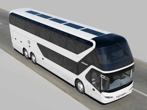 3d model neoplan skyliner 2011