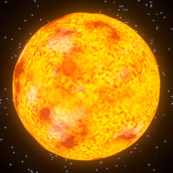 3d sun