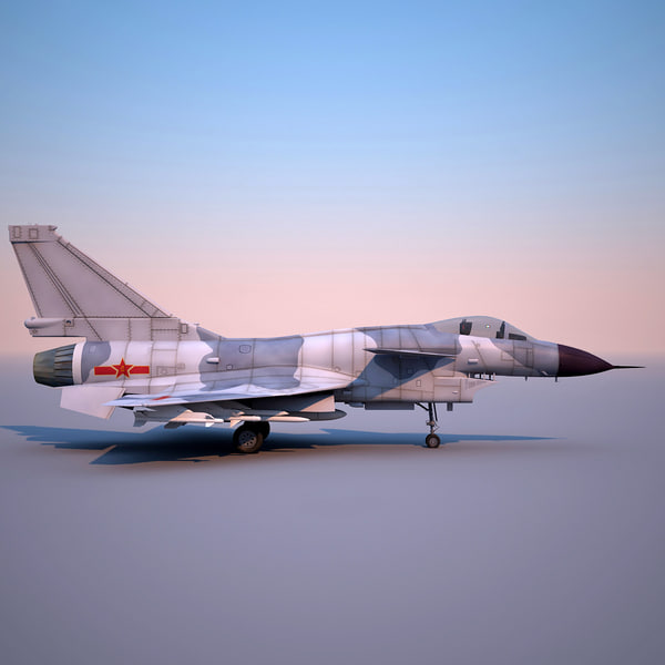 chengdu j-10 china fighter aircraft 3d c4d - Chengdu J-10 China Fighter ...