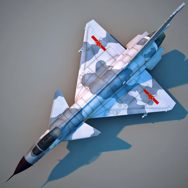 chengdu j-10 china fighter aircraft 3d c4d - Chengdu J-10 China Fighter ...