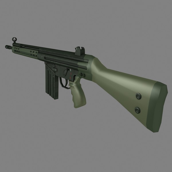 3d g3 rifle model