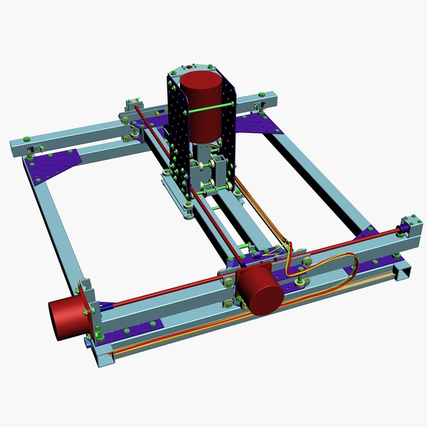 design cnc router 3d model
