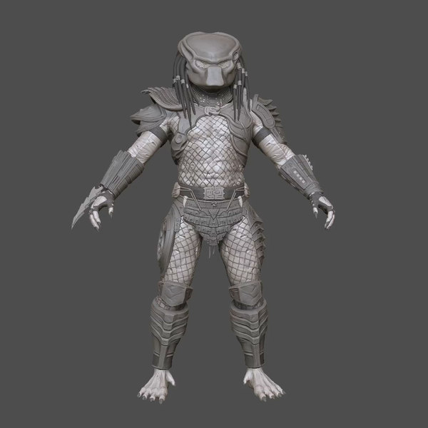 predator 2 3d model
