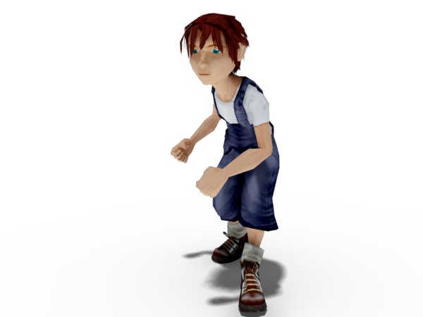 unity character person 3d model