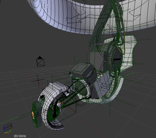 free glados 3d model