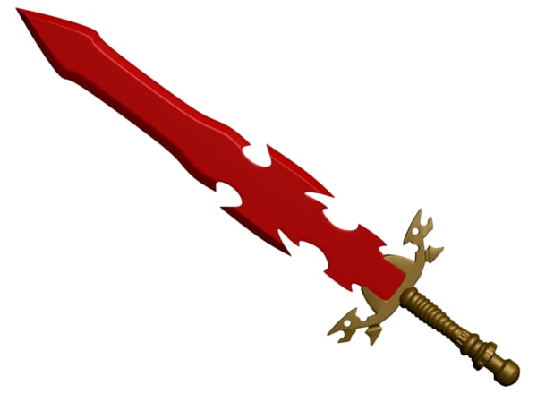 blade sharp sword dxf