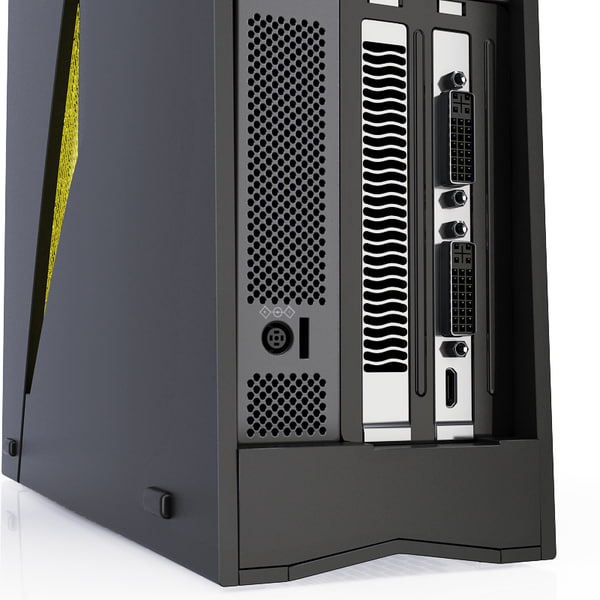 3d model dell alienware x51 mini