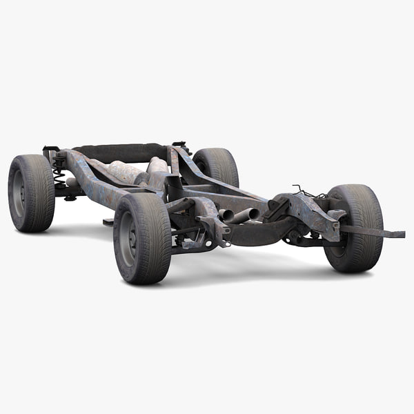 car chassis 3d model