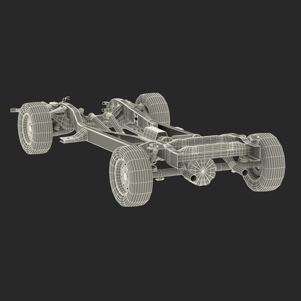 car chassis 3d model