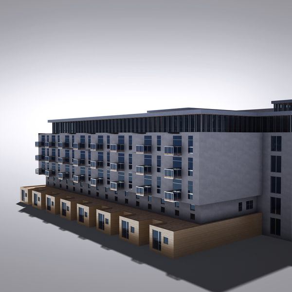 modern generic building architectural max