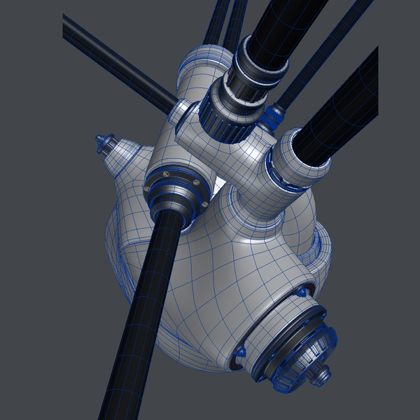 3d model mechanical heart
