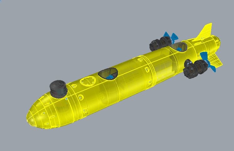 3ds max auv autonomous underwater